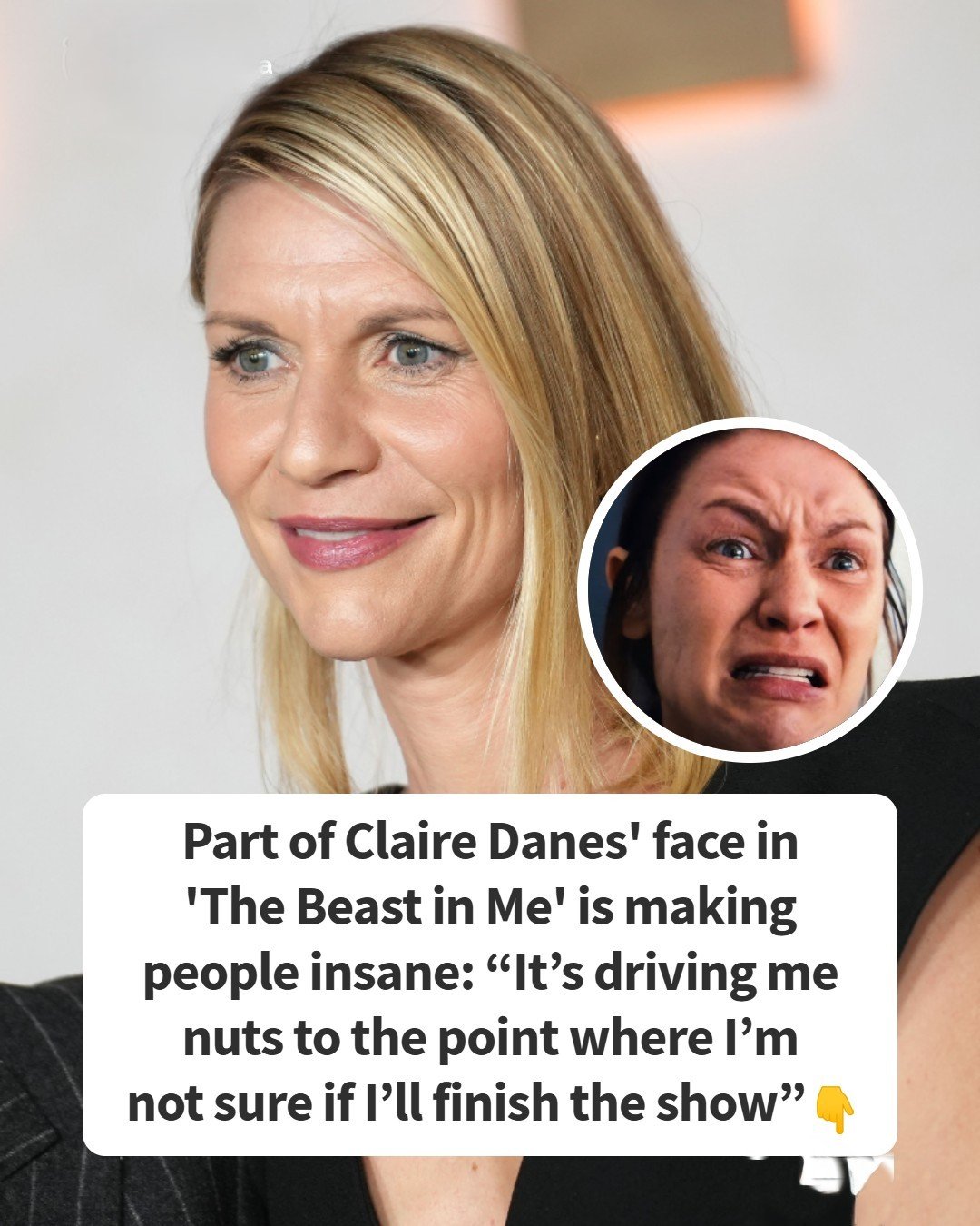 Claire Danes’ Quivering Chin In Her New Hit Show Is Driving People ...