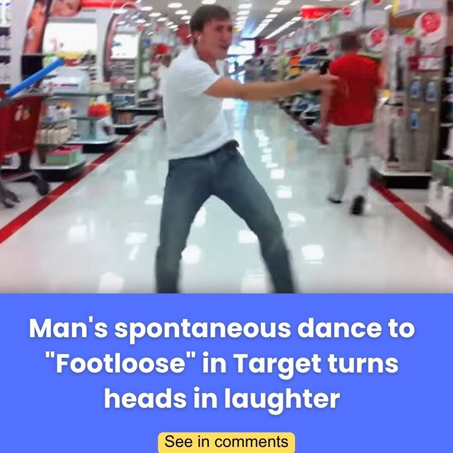 Man Dances To Footloose In Target And Shoppers Cannot Stop Laughing ...